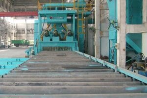 Profile, Metal Sheet & Beam Auto Shot Blasting Machine