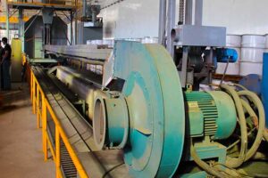 Pipe Internal Auto Blasting Machine with Hydraulic Turbine