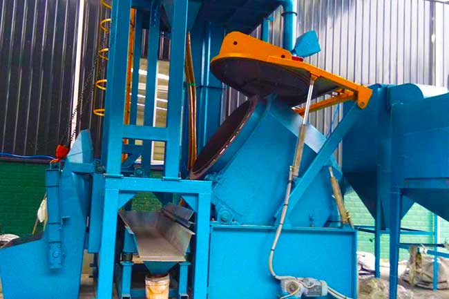 Barrel Blast Machine -Clean Small to Medium Size Parts