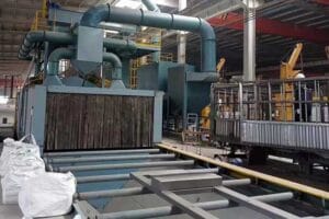 Structural Steel Shot Blasting Machine
