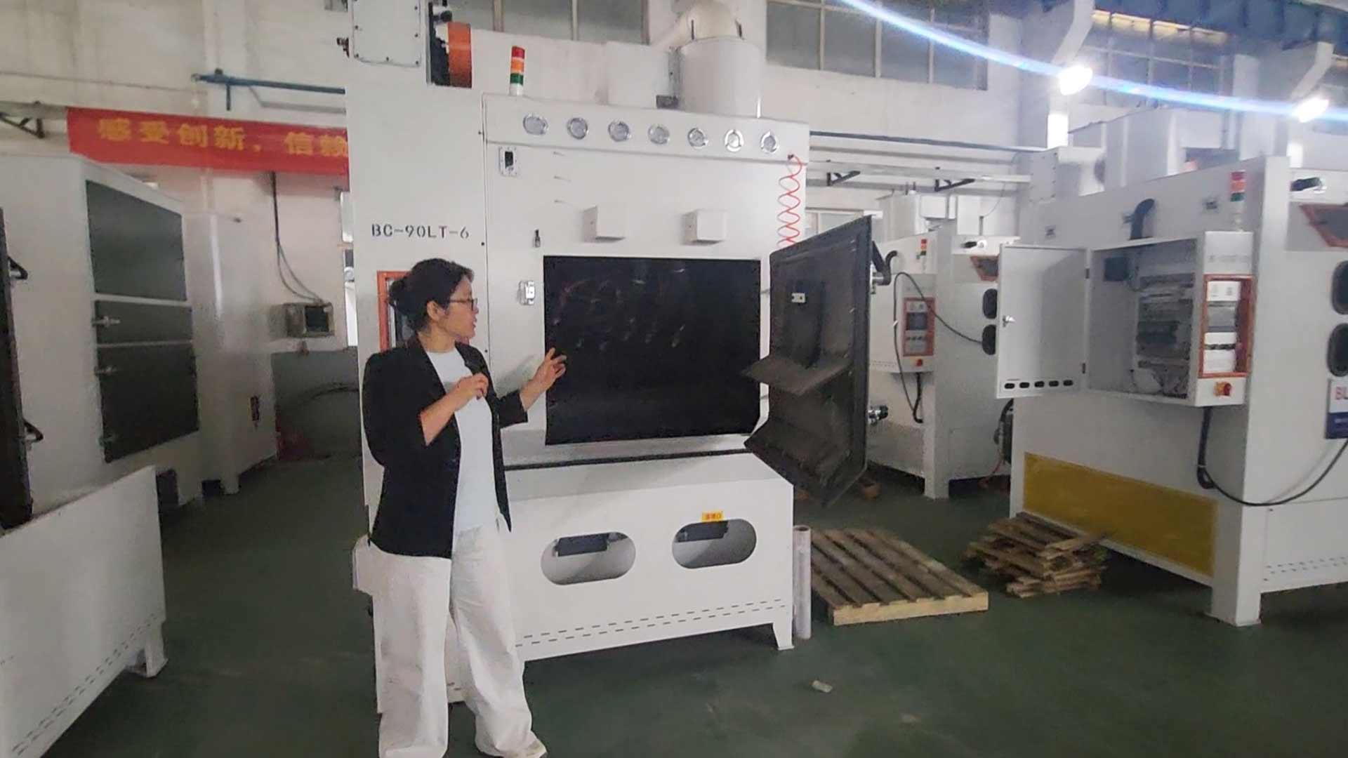 Tumble Sand Blasting Machine — Power Meets Precision